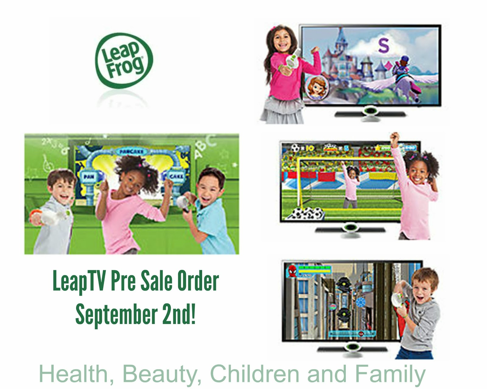 Embracing a Healthy Family: LeapFrog's New LeapTV Gaming Console Coming ...