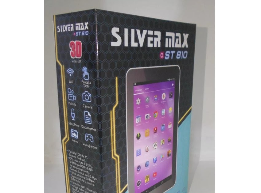 SILVER MAX TABLET ST 810 ORIGINAL FIRMWARE