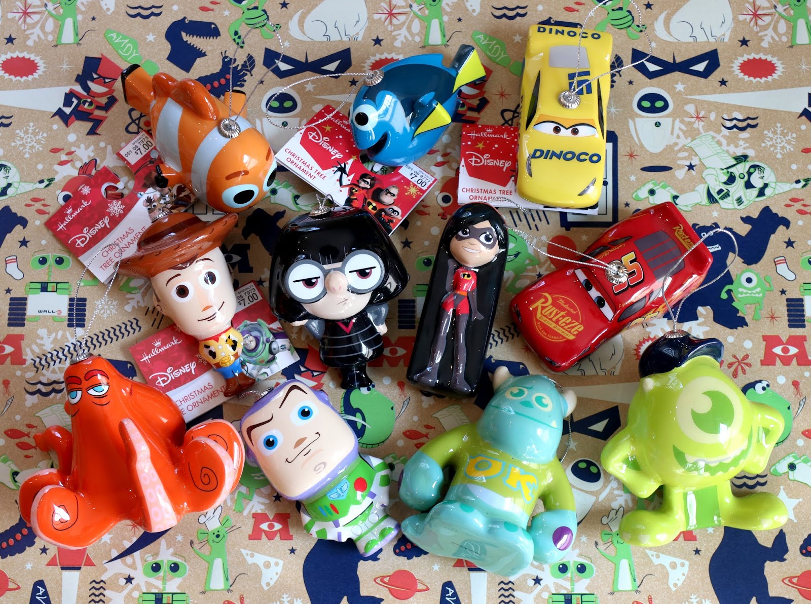Dan the Pixar Fan: Incredibles 2: Hallmark Decoupage Ornaments (from ...