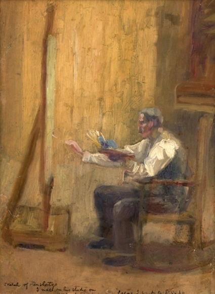 Thomas Pollock ANSHUTZ (1851-1912) | Catherine La Rose ~ The Poet of ...