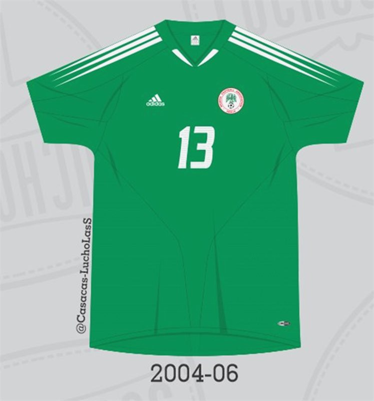 Full Nigeria Kit History 1949-2020 - Footy Headlines