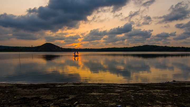 Objek Wisata Danau Setu Patok: View Danau Setu Patok