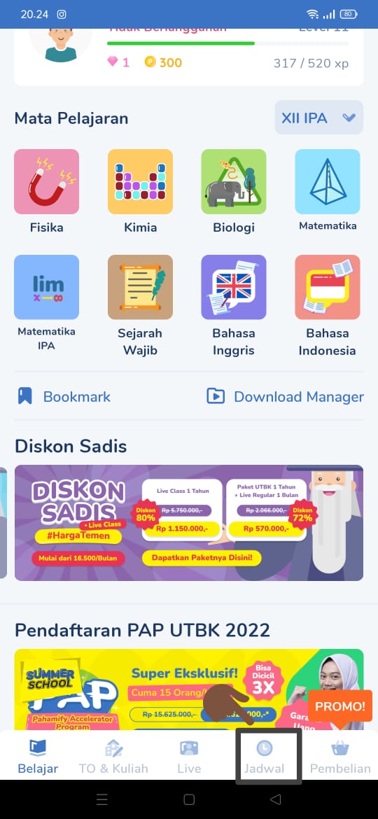 Cara Buat Jadwal Belajar di Pahamify - BERBAGI ILMU