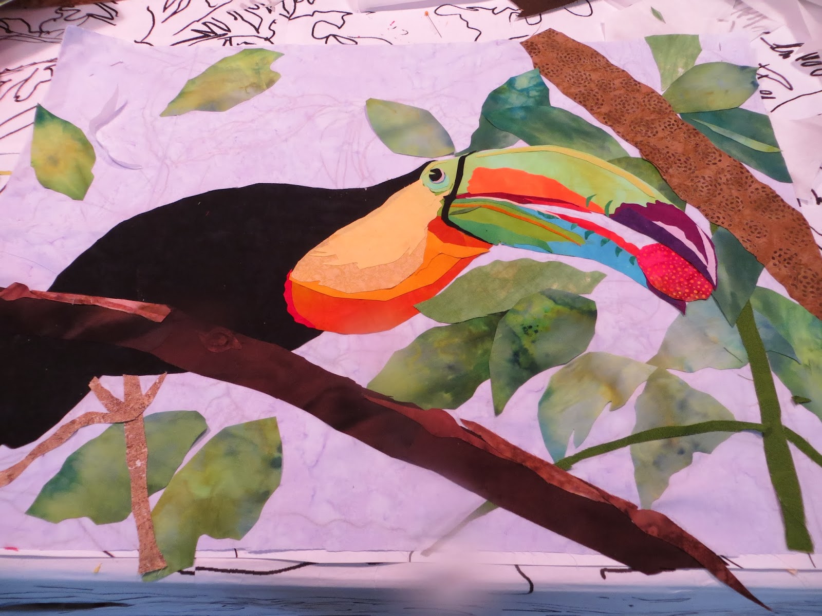 Melinda's Cutting Garden: Mr. Toucan