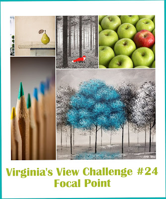 Judy's Card Corner: Virginia's View Challenge #24: Focal Point
