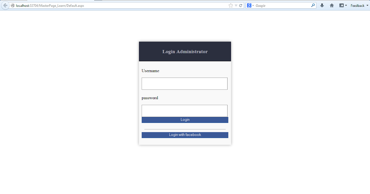 TUTORIAL LOGIN SEDERHANA MENGGUNAKAN ASP.NET DAN SQL SERVER ~ IT GAPTEK