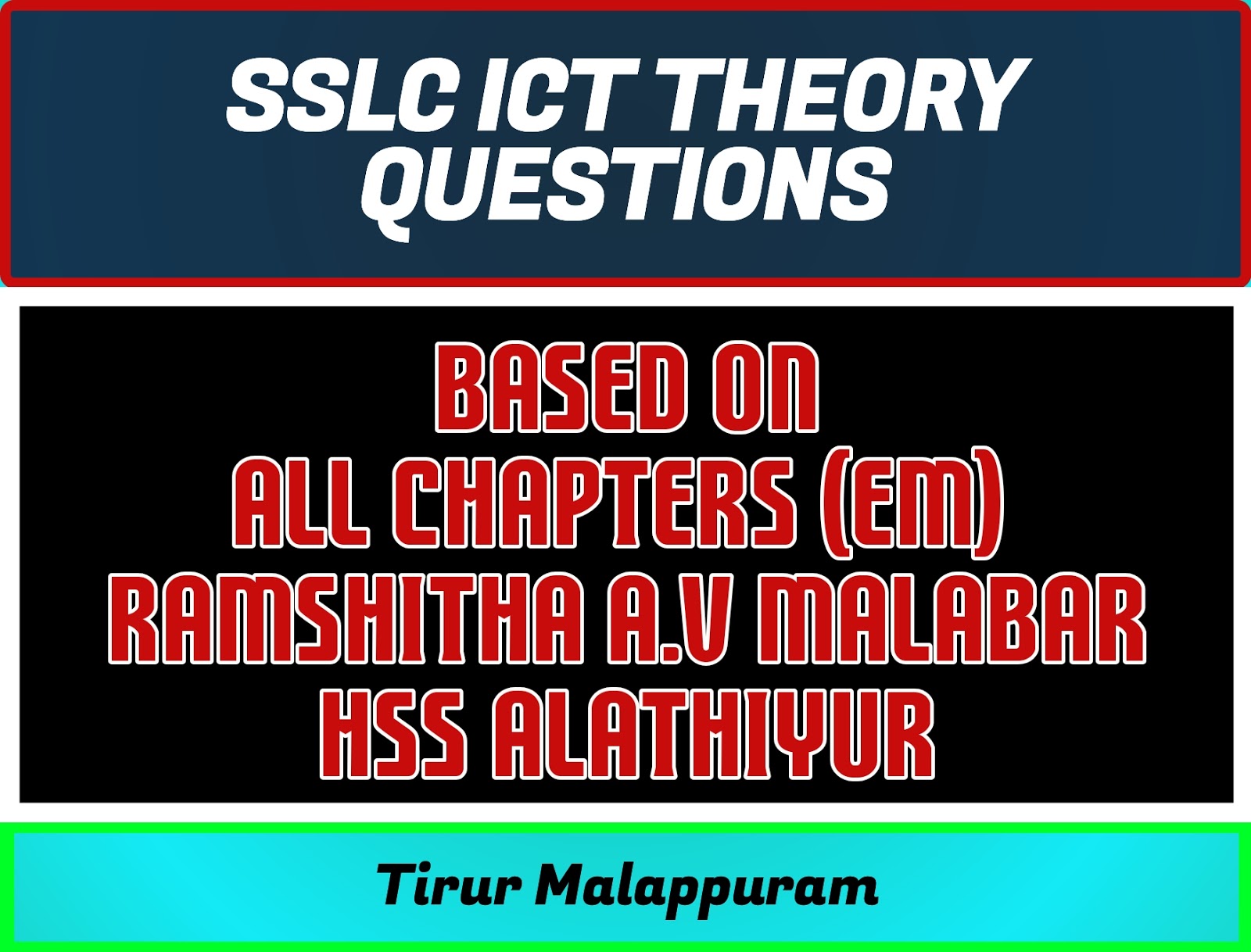 SSLC IT THEORY QUESTIONS AND ANSWERS ENGLISH MEDIUM CHAPTERWISE sslc-it-theory-questions-and-answers-english-medium-chapterwise