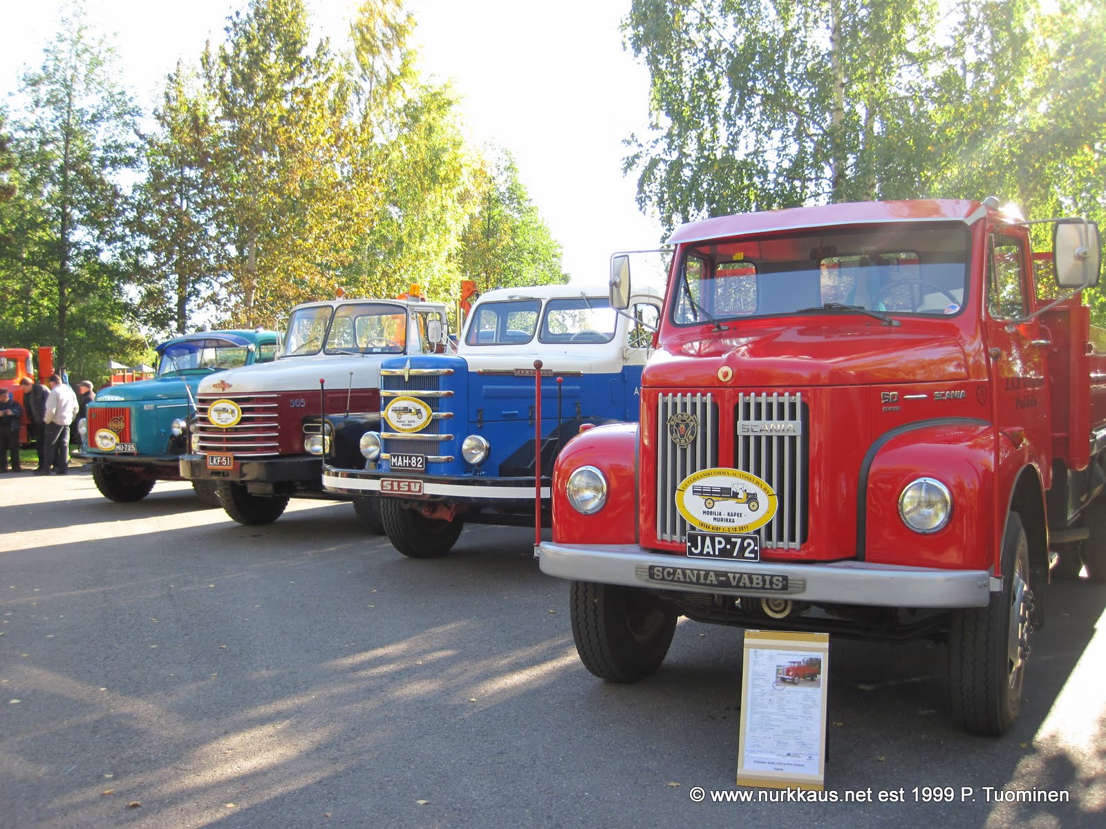 Moottoripyörän satulasta: Vanhoja kuorma-autoja Mobiliassa