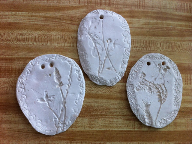 Drip, Drip, Splatter Splash: Clay Botanical Impressions