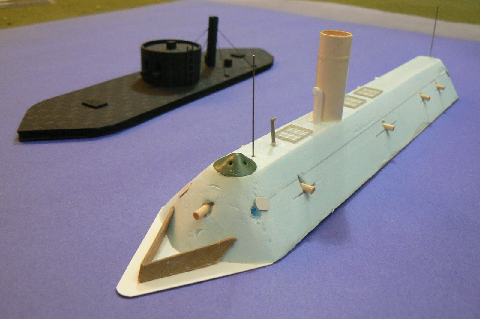 Dots of Paint: Monitor and Merrimack