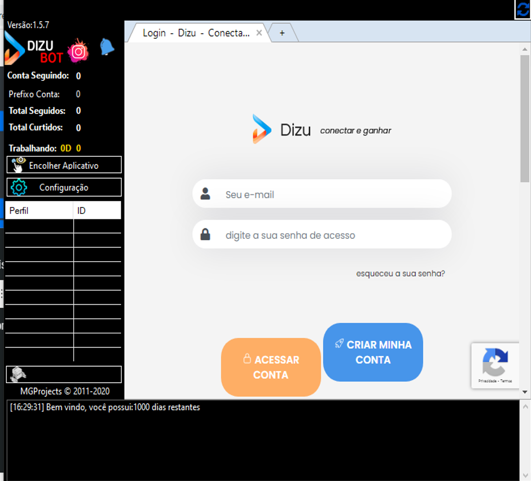 LUCRE NAVEGANDO: ROBÔ PARA DIZU GRATUITO
