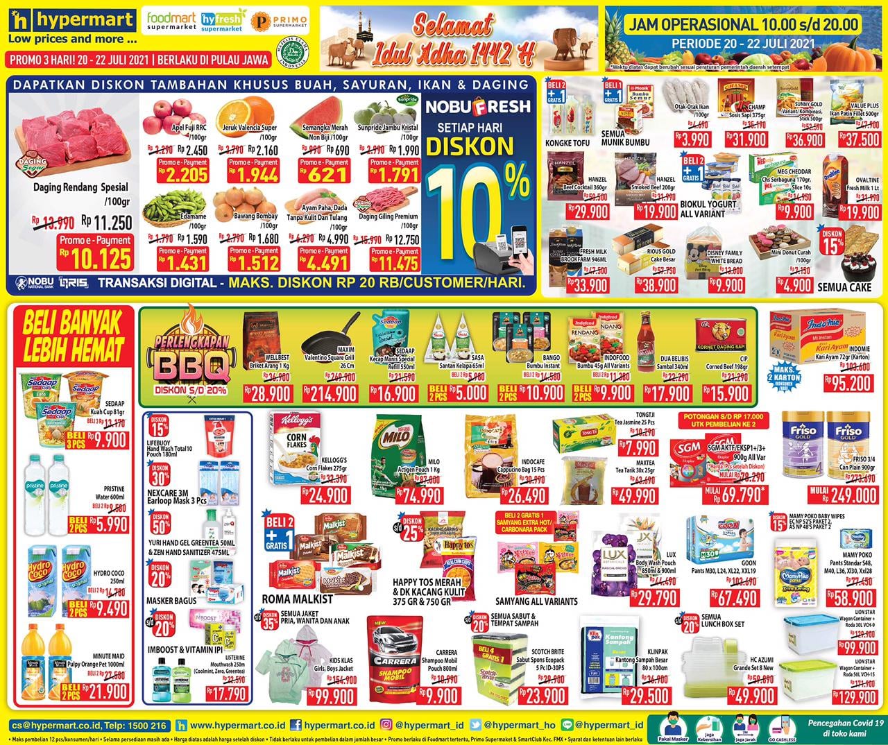 Katalog Harga dan Promosi HYPERMART Terbaru