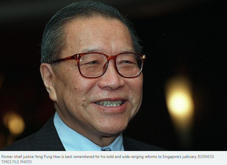If Only Singaporeans Stopped to Think: Singapore's former chief justice ...