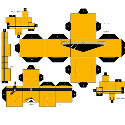 Papercraft Power Ranger Ninja - Paper Replica