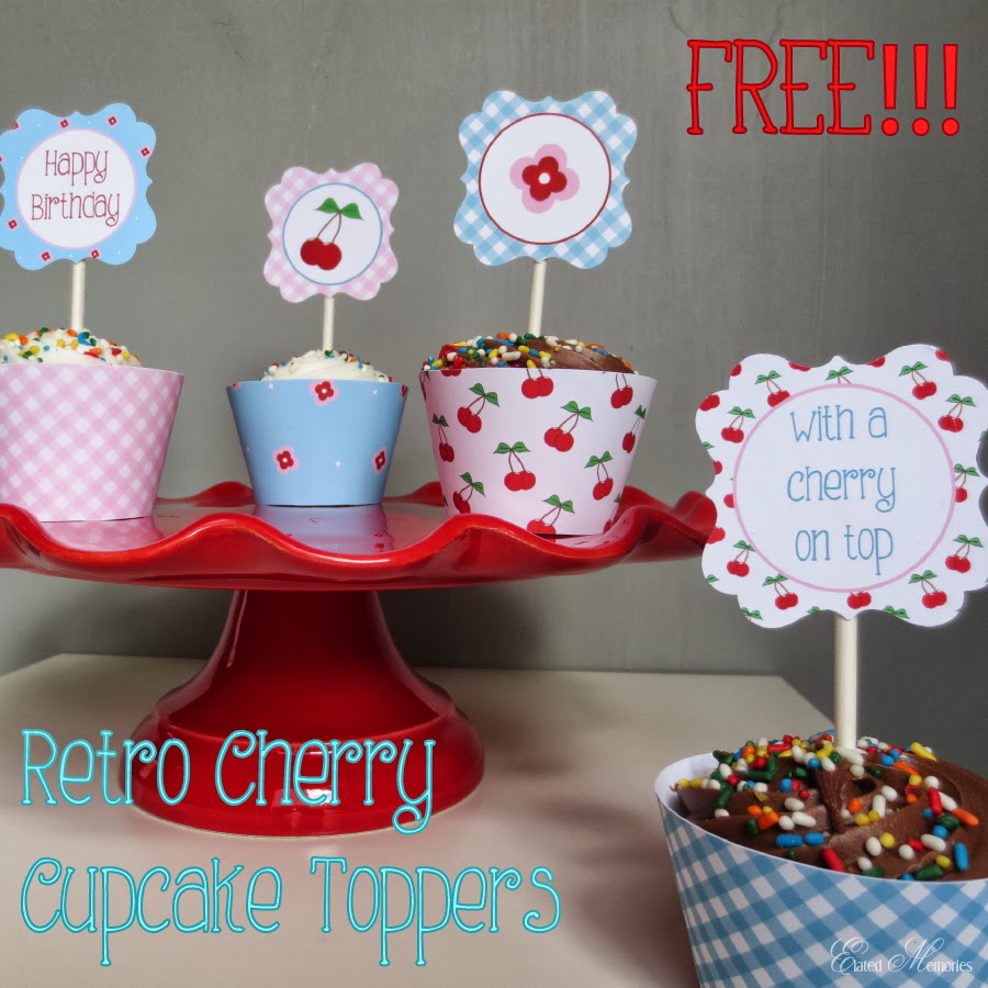 Elated Memories: A Design Blog: Retro Cherries {Color Challenge}