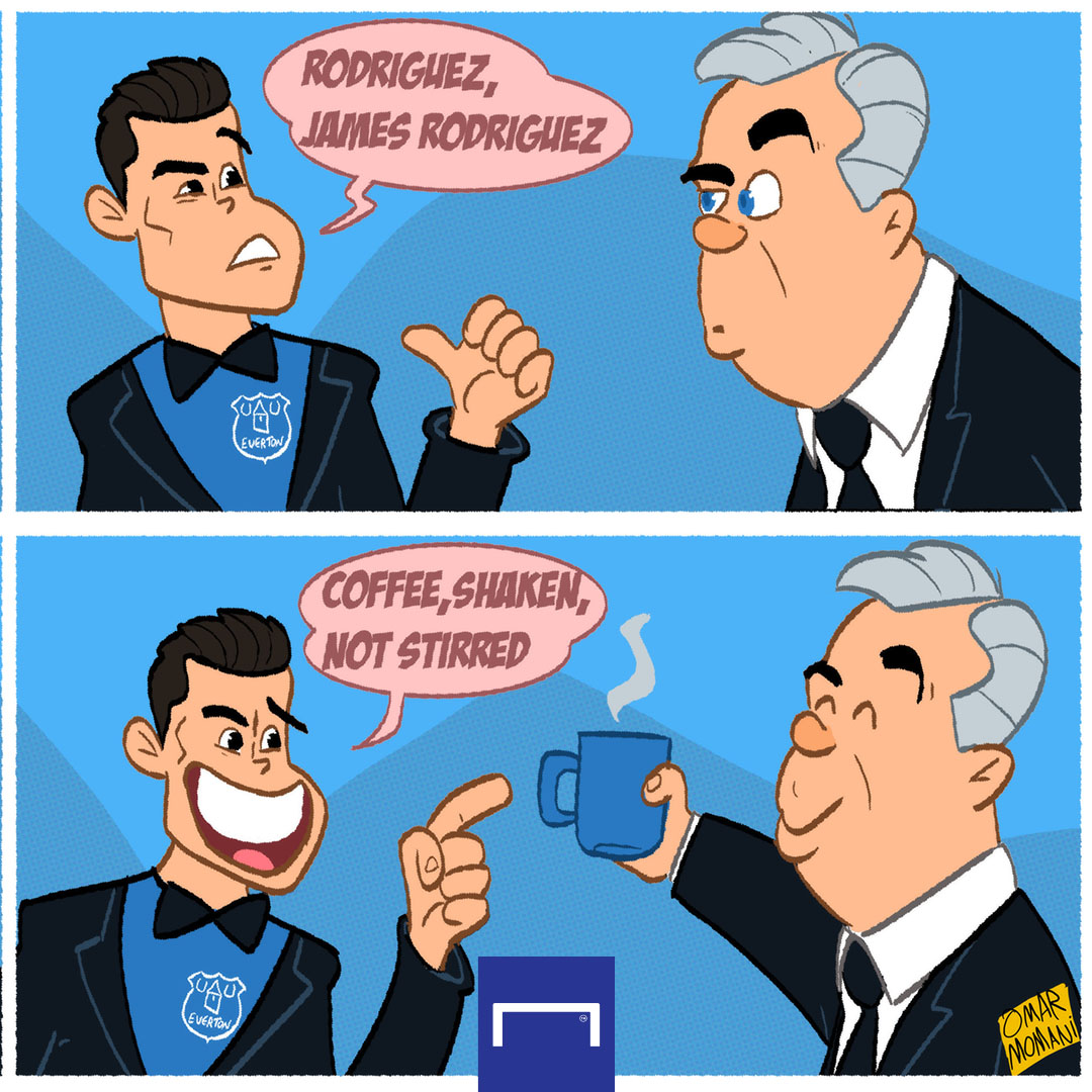 Omar Momani cartoons: Everton