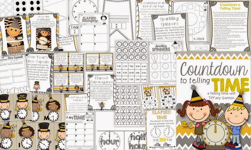 Happy New Year and a Countdown to Telling Time! | The Lemonade Stand