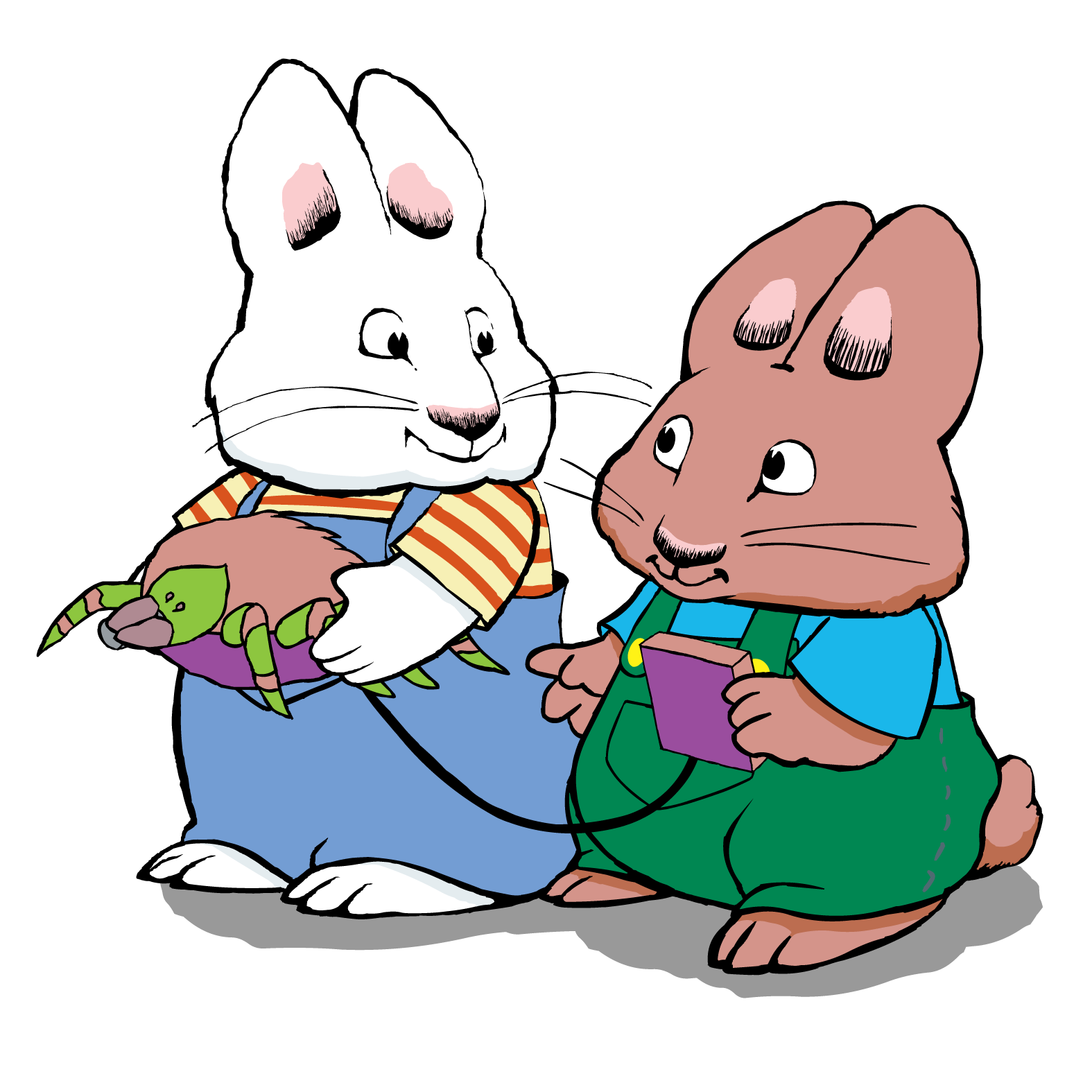 Cartoon Characters: Max & Ruby PNG