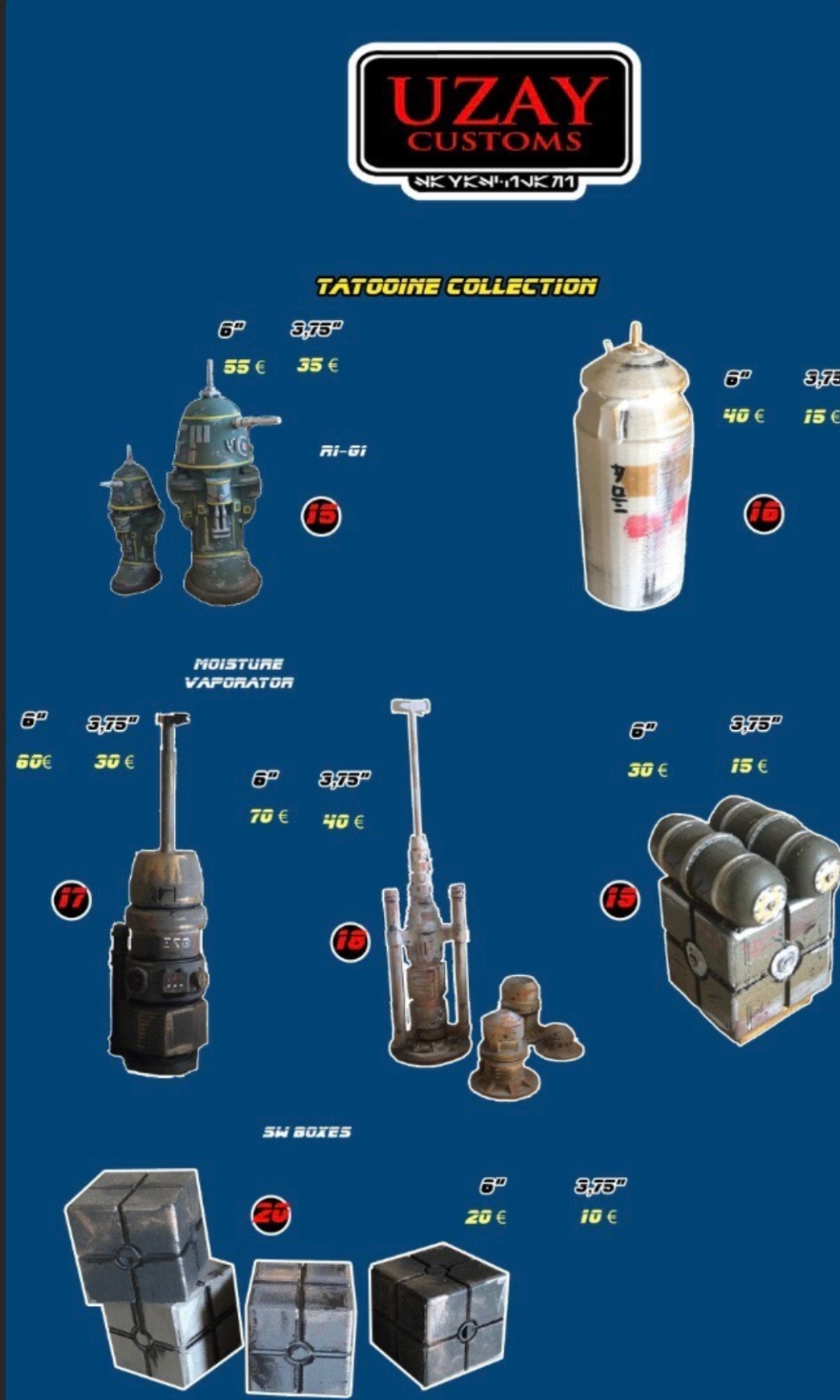 Star Wars: Customs for the Kid: CUSTOMIZER SPOTLIGHT #55: UZAY CUSTOMS