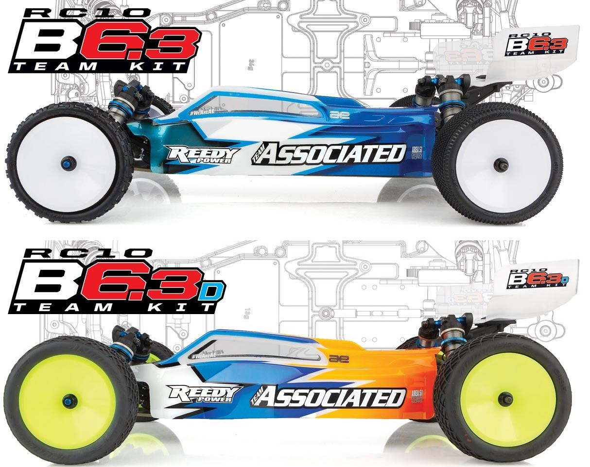 Team Associated「RC10B6.3 Team Kit」「RC10B6.3D Team Kit」登場|ラジコンもんちぃ - オフ ...
