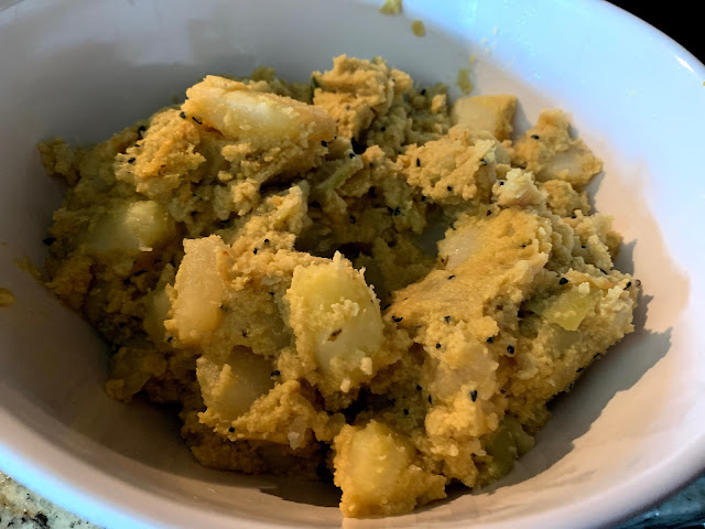 Life Without Alu?: Jhinge Alu Posto (Ridge Gourd and Potatoes with ...
