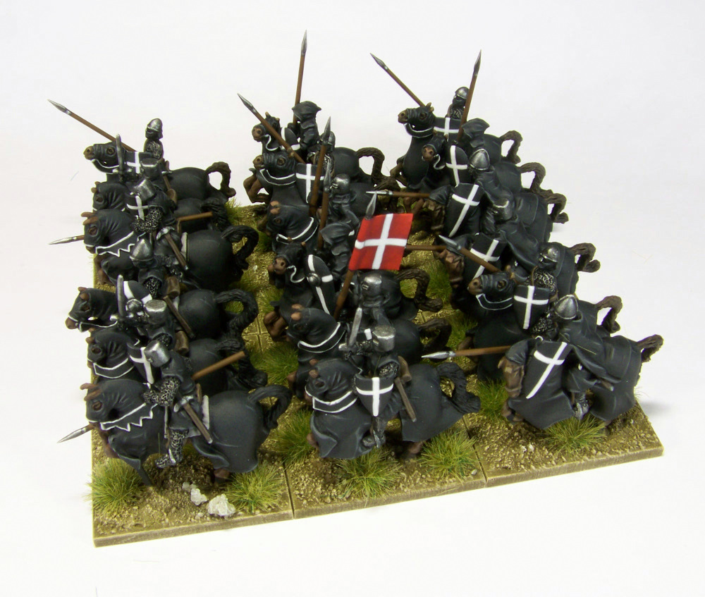 Crac des Chevaliers: FiB Pumas (WiP) & 15mm Medieval figures