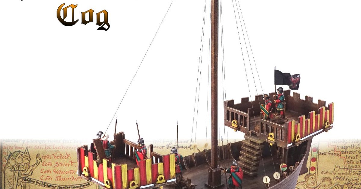 Wargame News and Terrain: Sarissa Precision: New Medieval Cog Ship Released