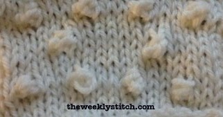Popcorn Stitch | The Weekly Stitch
