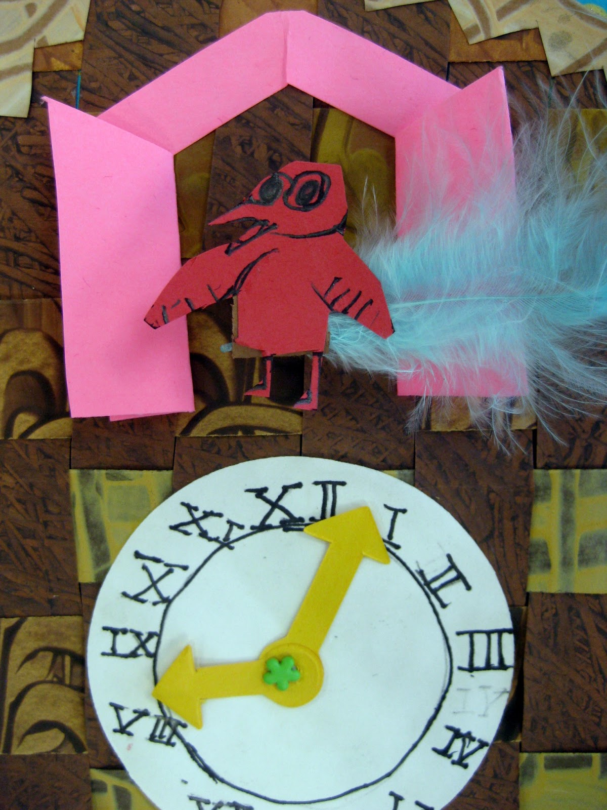 Cassie Stephens: In the Art Room: Cuckoo for Cuckoo Clocks