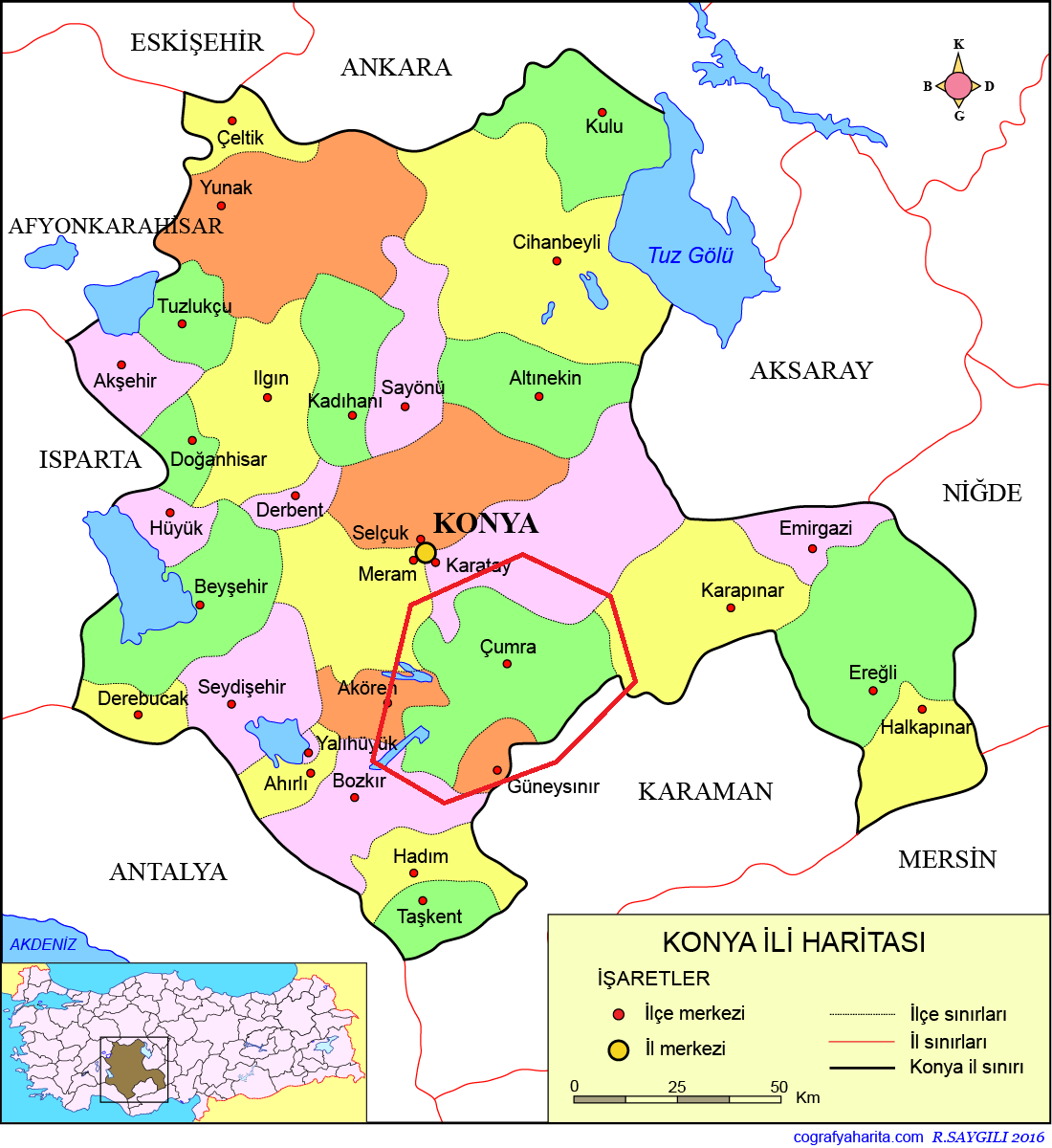 Dünya'nın Bütün Camileri: KONYA'NIN ÇUMRA İLÇESİNDEKİ CAMİLER