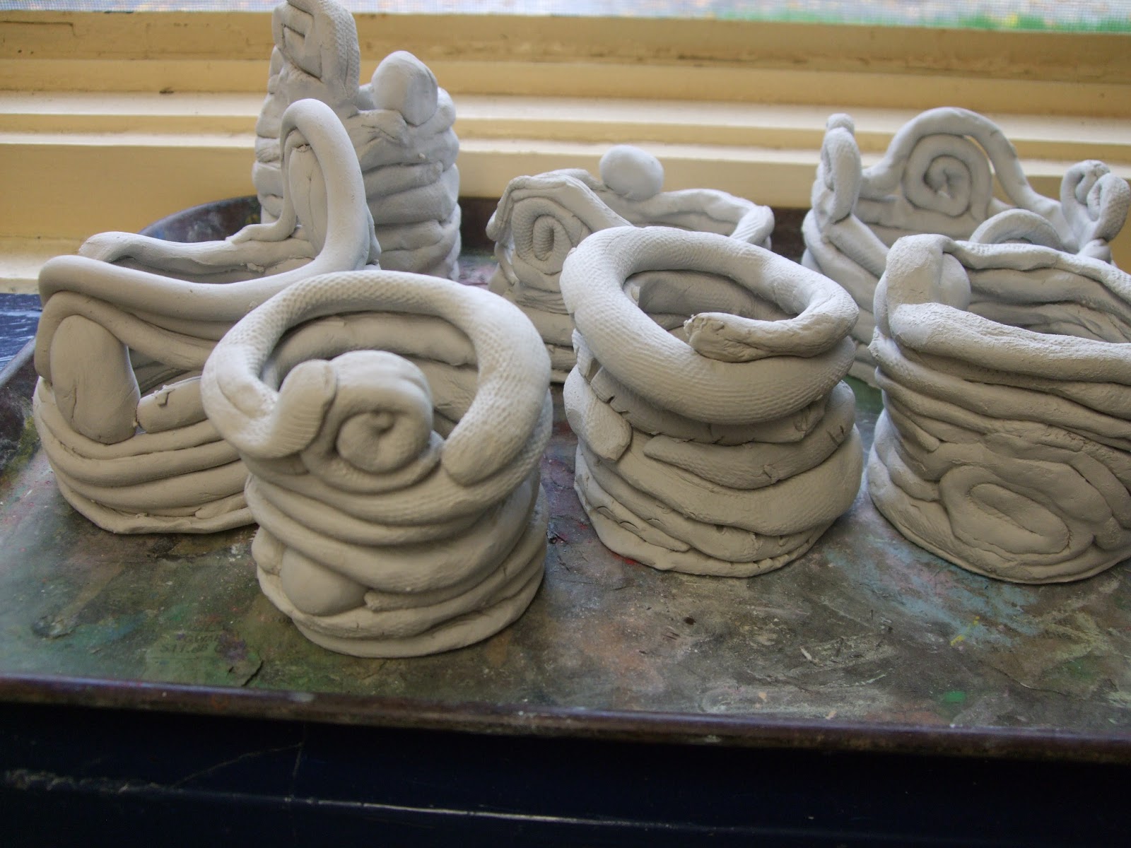 Mrs Doherty's Art Room: Fall Clay Projects