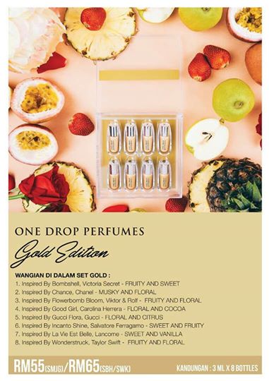 One Drop Perfume: Women Set 1.