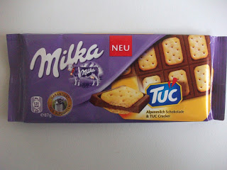 Milka with TUC crackers & Milka with LU cookies