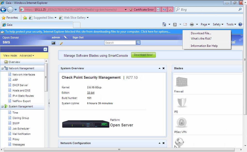 My Check Point CCSA Journal: Check Point SmartConsole