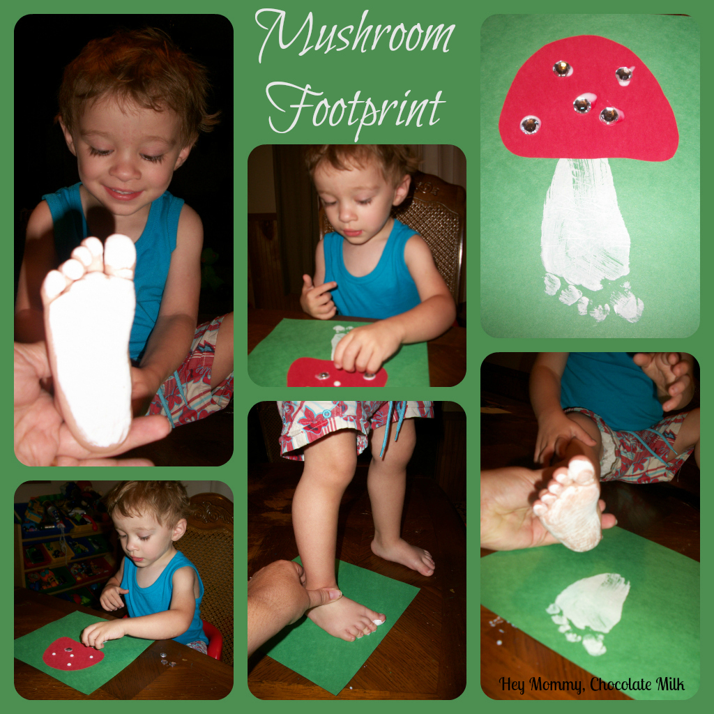 Hey Mommy, Chocolate Milk: 'Shrooms? Yeah, it is September