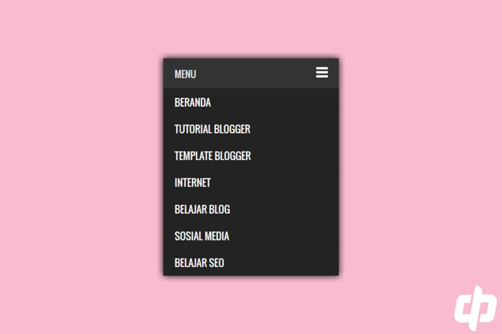 Cara Membuat Navigasi Menu Responsive di Blog - Desa Pengetahuan Cara Membuat Navigasi Menu Responsive di Blog - Desa Pengetahuan