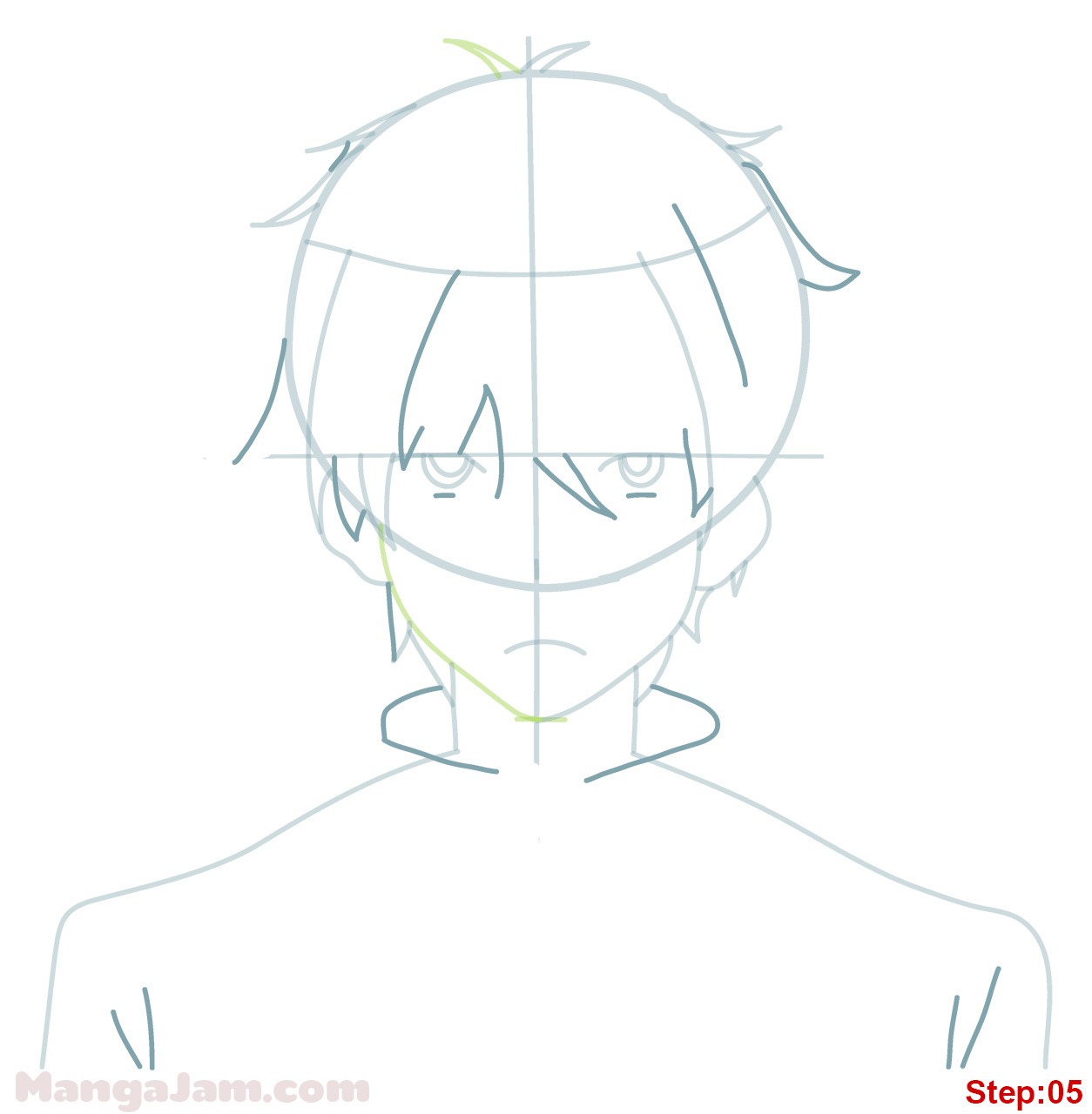 Cách vẽ Oreki từ Anime Hyouka | Vẽ Từng Nét Nhỏ