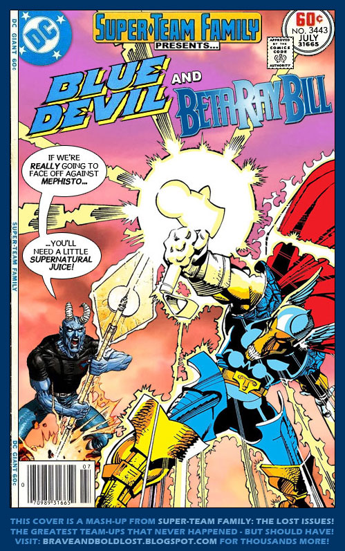 Super-Team Family: The Lost Issues!: Blue Devil and Beta Ray Bill