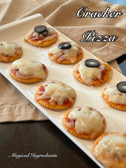 Cracker Pizza - Magical Ingredients