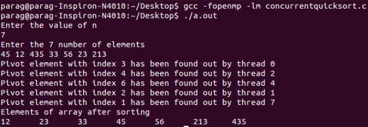 Computer Revolution (www.comrevo.com): Concurrent Quicksort Program in ... Computer Revolution (www.comrevo.com): Concurrent Quicksort Program in ...