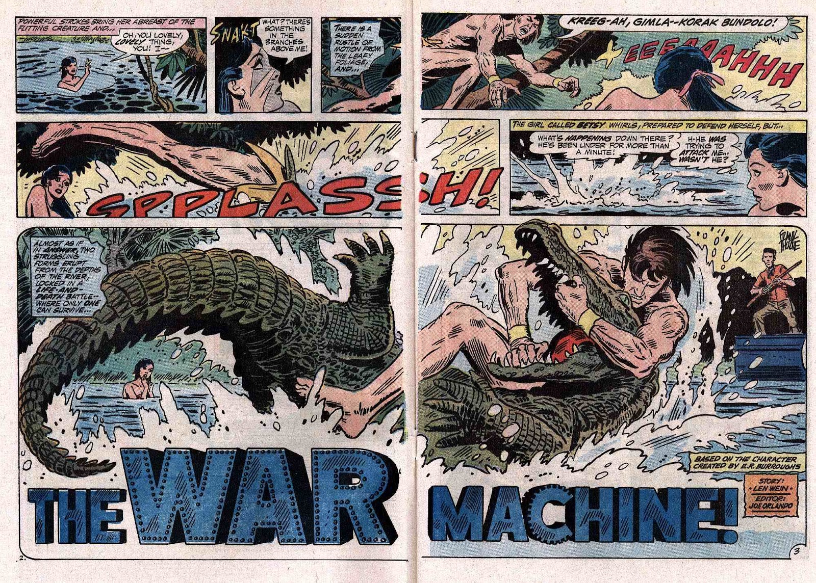 Diversions of the Groovy Kind: Making a Splash: Frank Thorne's Korak