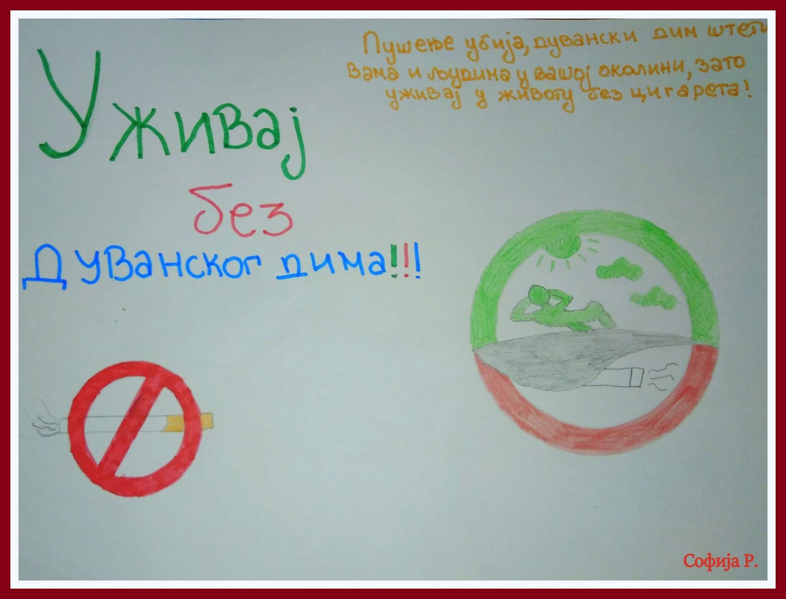 БИОЛОГИЈА наставница Љ Антонић СТРАНЕ ЗА АНТИРЕКЛАМЕ