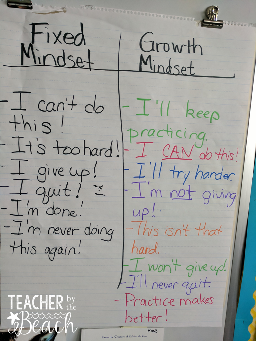 Growth Mindset Unit - Teacher by the Beach