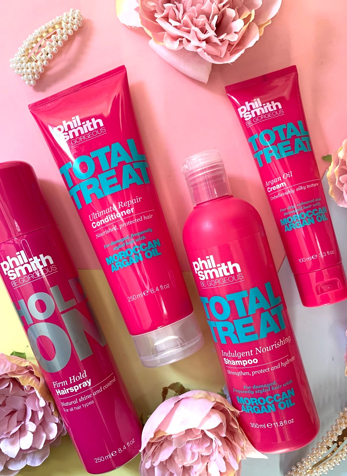 PHIL SMITH BE GORGEOUS TOTAL TREAT HAIR PRODUCTS - JUELOOK