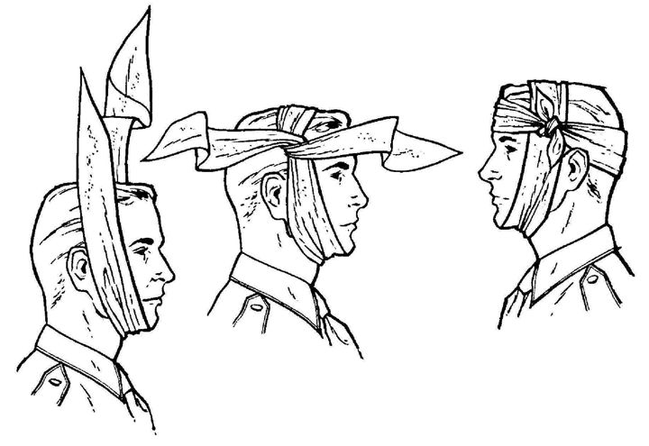 ATENSALUD: Enfermaría Geriátrica y Sociosanitaria: Vendajes Triangulares