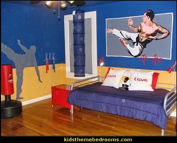 Decorating theme bedrooms - Maries Manor: martial arts bedroom ideas ...