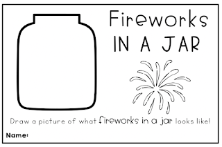 Simple Science: Fireworks in a Jar | First Grade Buddies