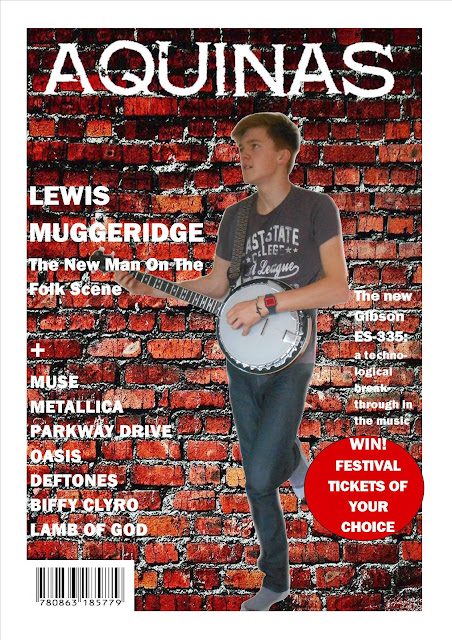 Steven Askew: Aquinas Magazine Front Cover