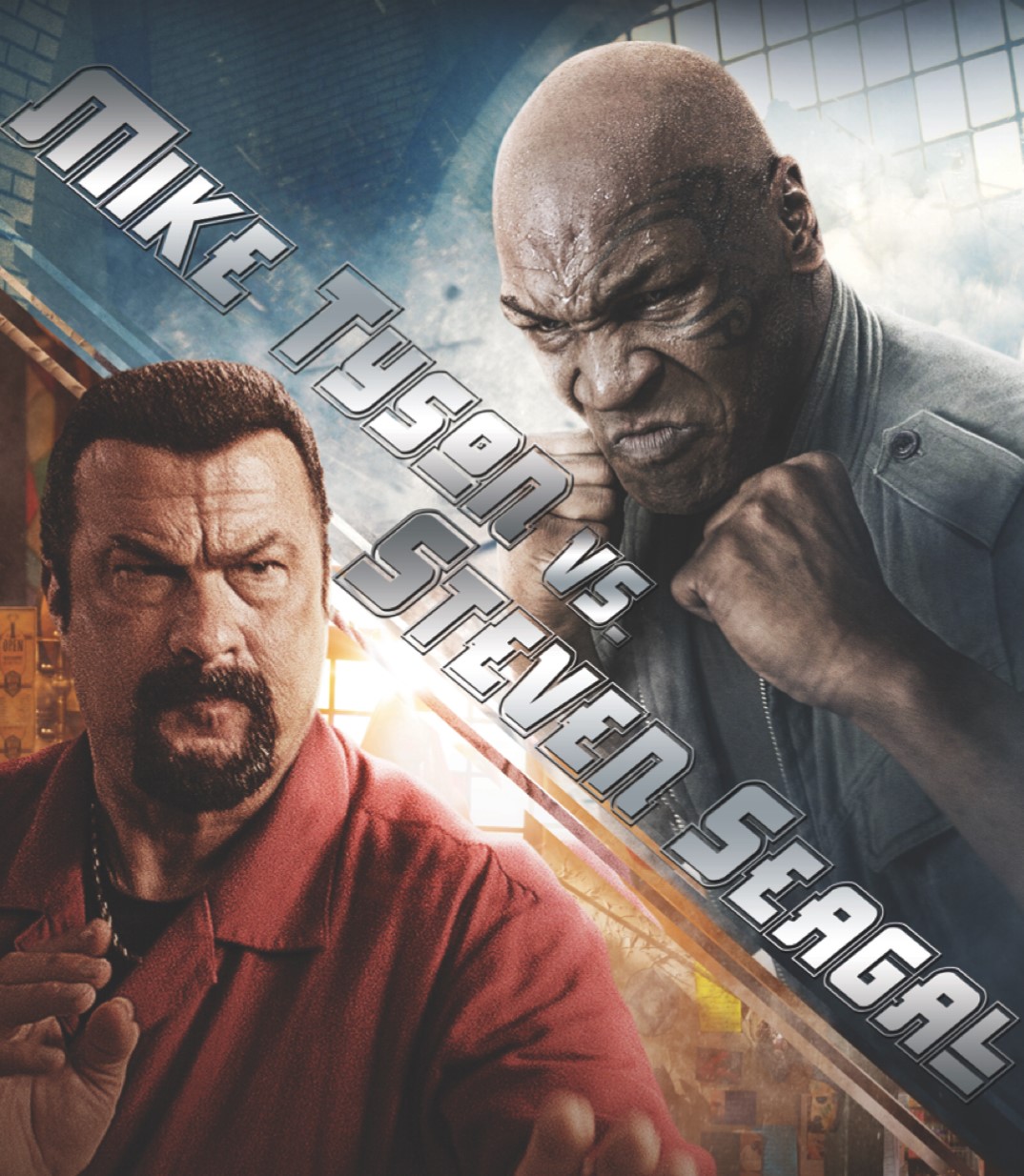 Mike Tyson vs Steven Seagal – STRENGTH FIGHTER