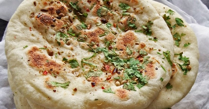 Bread Kulcha (Stove Top Recipe) | How to Make Bread Kulcha | Bread ...